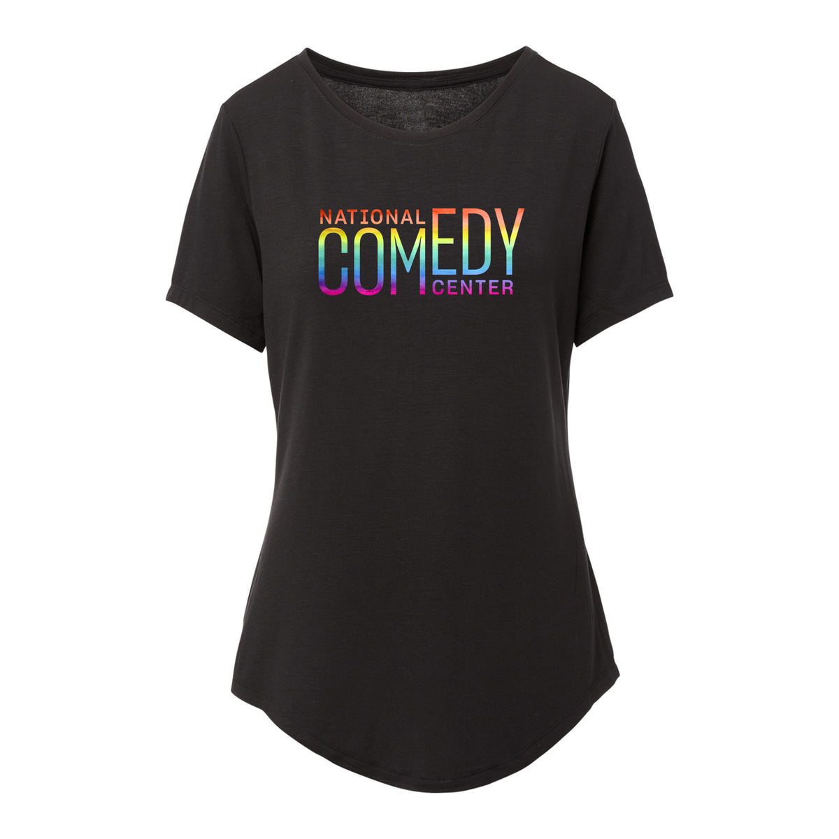 Rainbow National Comedy Center Logo Women's T-Shirt – The Comedy Shop