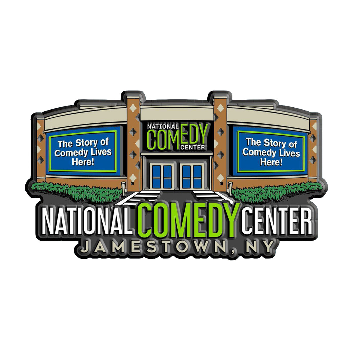 National Comedy Center Magnet – The Comedy Shop